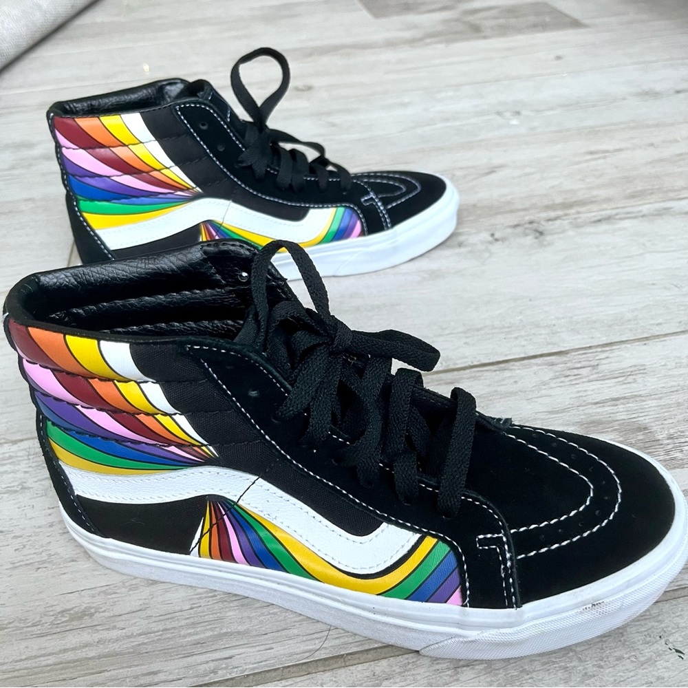 Vans | Rainbow High Top Sneakers - Gem